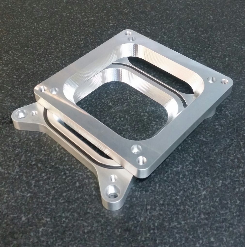 4500 Holley Dominator carburettor to 4150 manifold adaptor - PDH ...